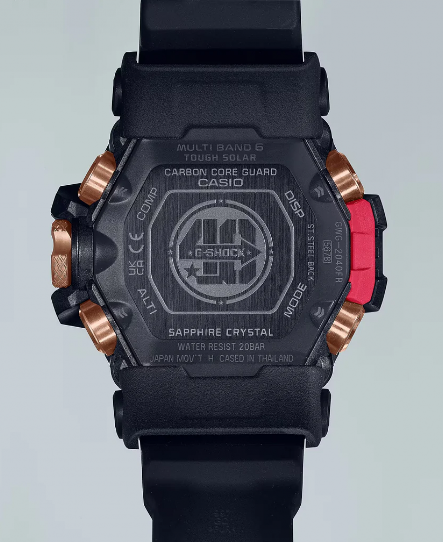 Reloj Casio 40 Aniversario GWG-2040FR-1ADR - Tiempo de Relojes
